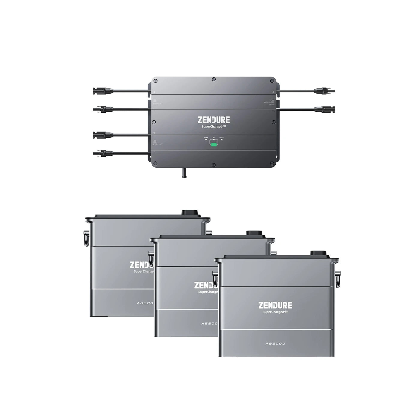 Zendure Set 5760Wh + 3 Zendure Solarflow AB2000 | Mini Power